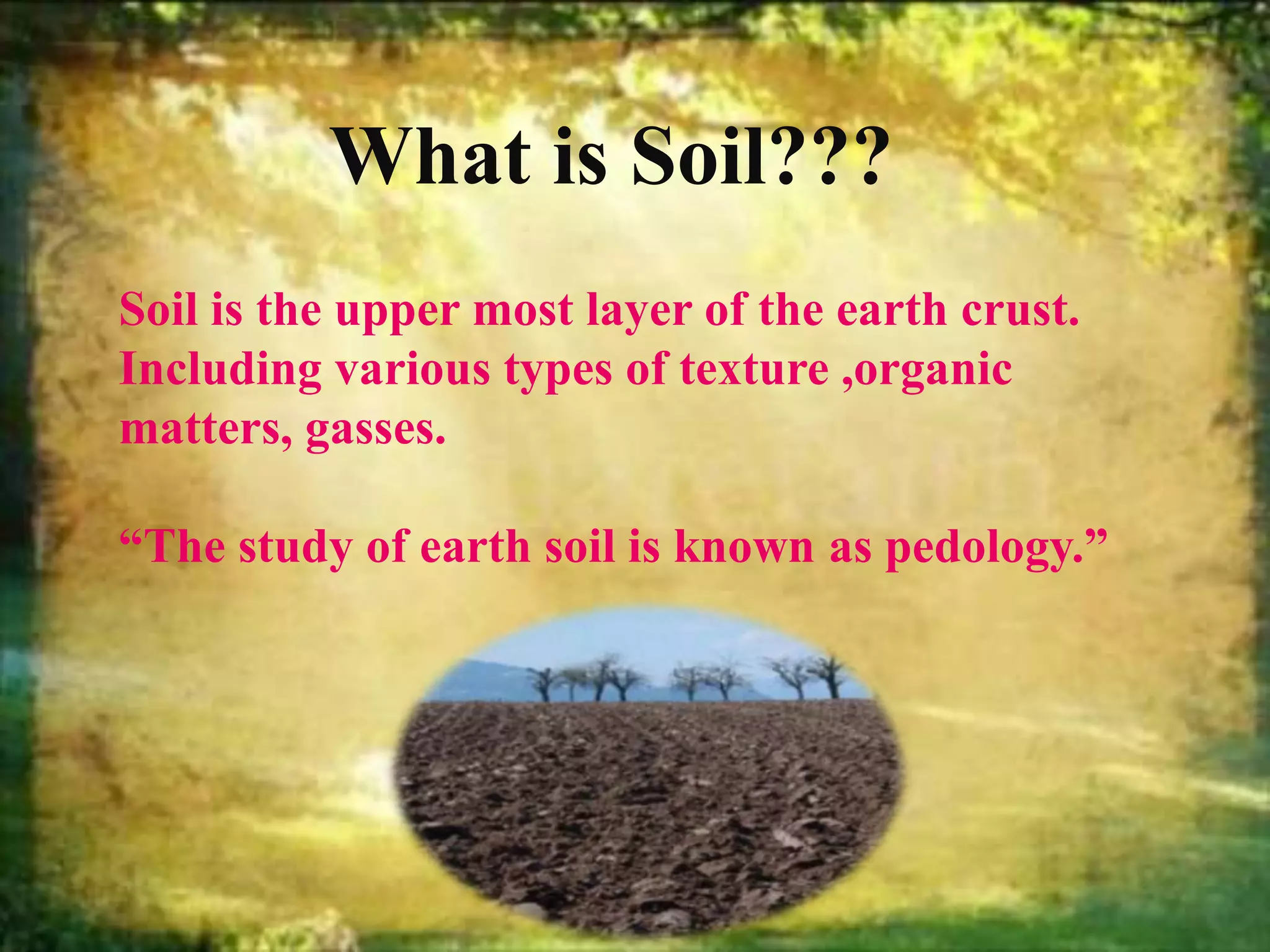 Soil | PPTX