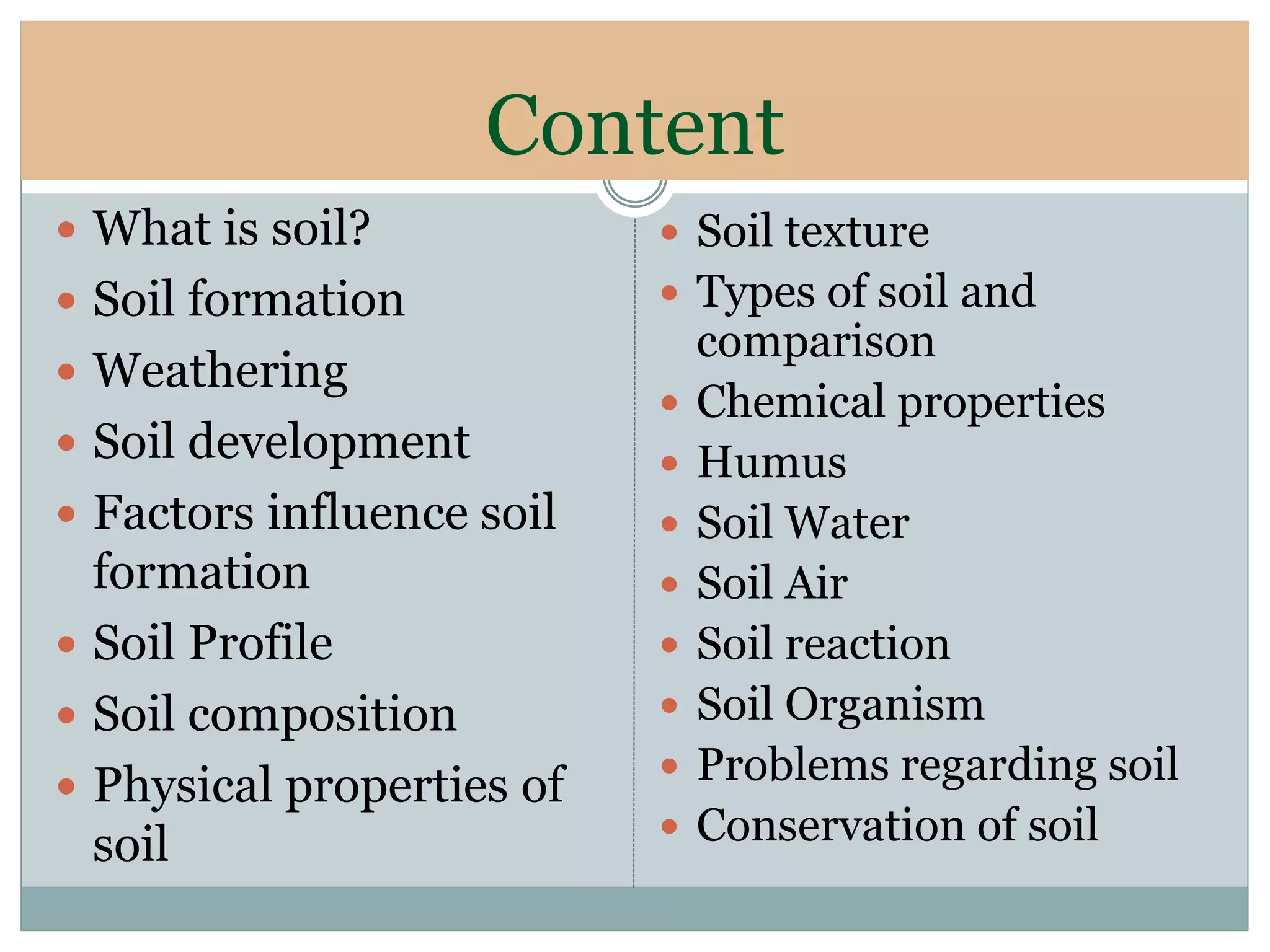 Soil and its type ppt | PPTX