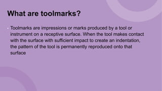 Soil-analysis,toolmarks, casting, and molding1.pptx