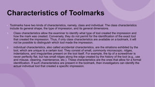 Soil-analysis,toolmarks, casting, and molding1.pptx