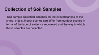 Soil-analysis,toolmarks, casting, and molding1.pptx