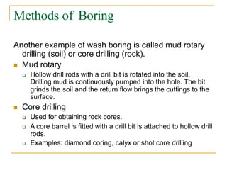 Soil exploration | PPT