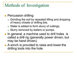 Soil exploration | PPT