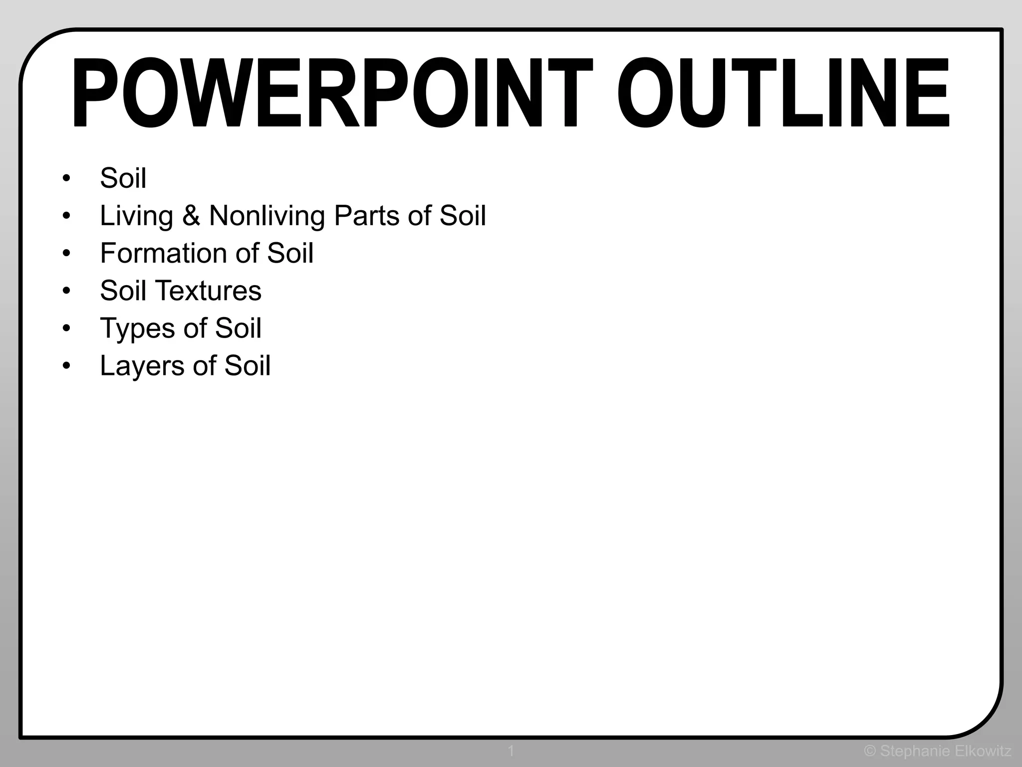 Soil intro-1 | PPT