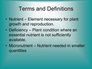 Soil nutrients | PPT