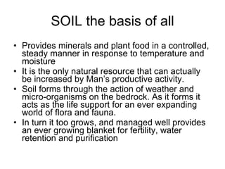 Soil: Our Only Renewable Resource | PPT