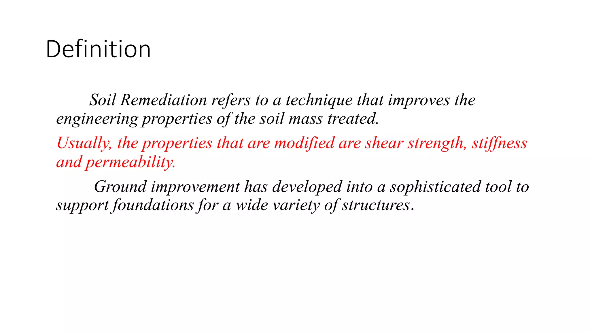 Soil remediation | PPTX
