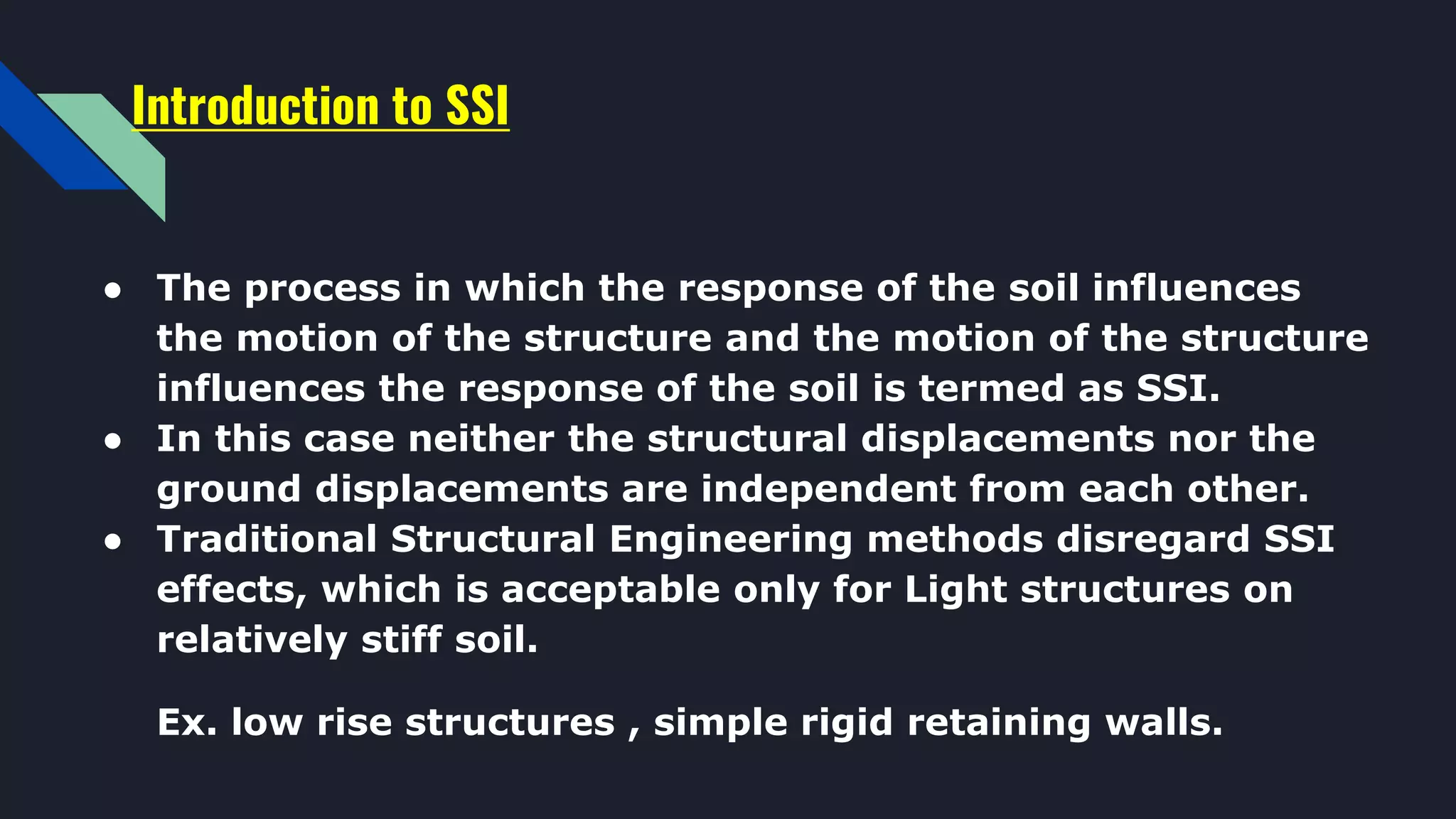 Soil structure interaction | PPTX