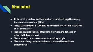 Soil structure interaction | PPTX