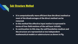 Soil structure interaction | PPTX
