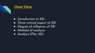 Soil structure interaction | PPTX
