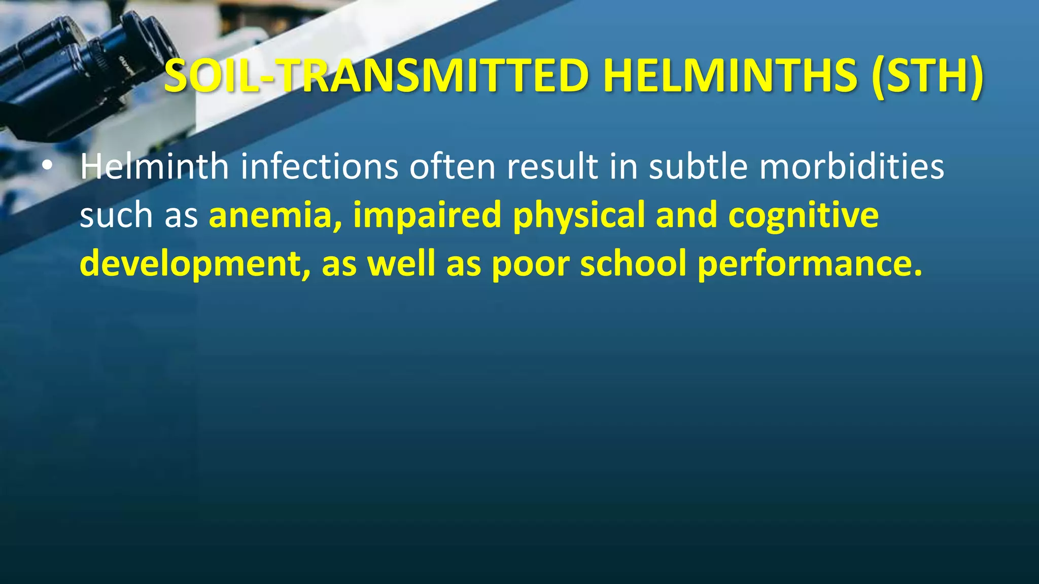 Soil transmitted helminths | PPTX