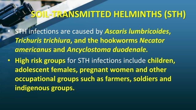 Soil transmitted helminths | PPTX | Digestive Disorders | Diseases and ...