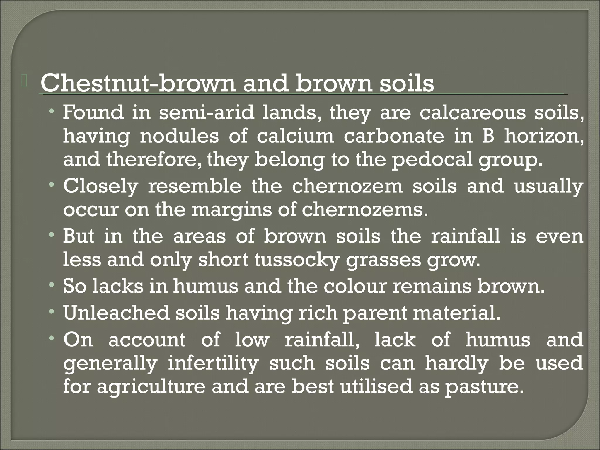 Soil types-1, zonal soil , azonal soil | PPT
