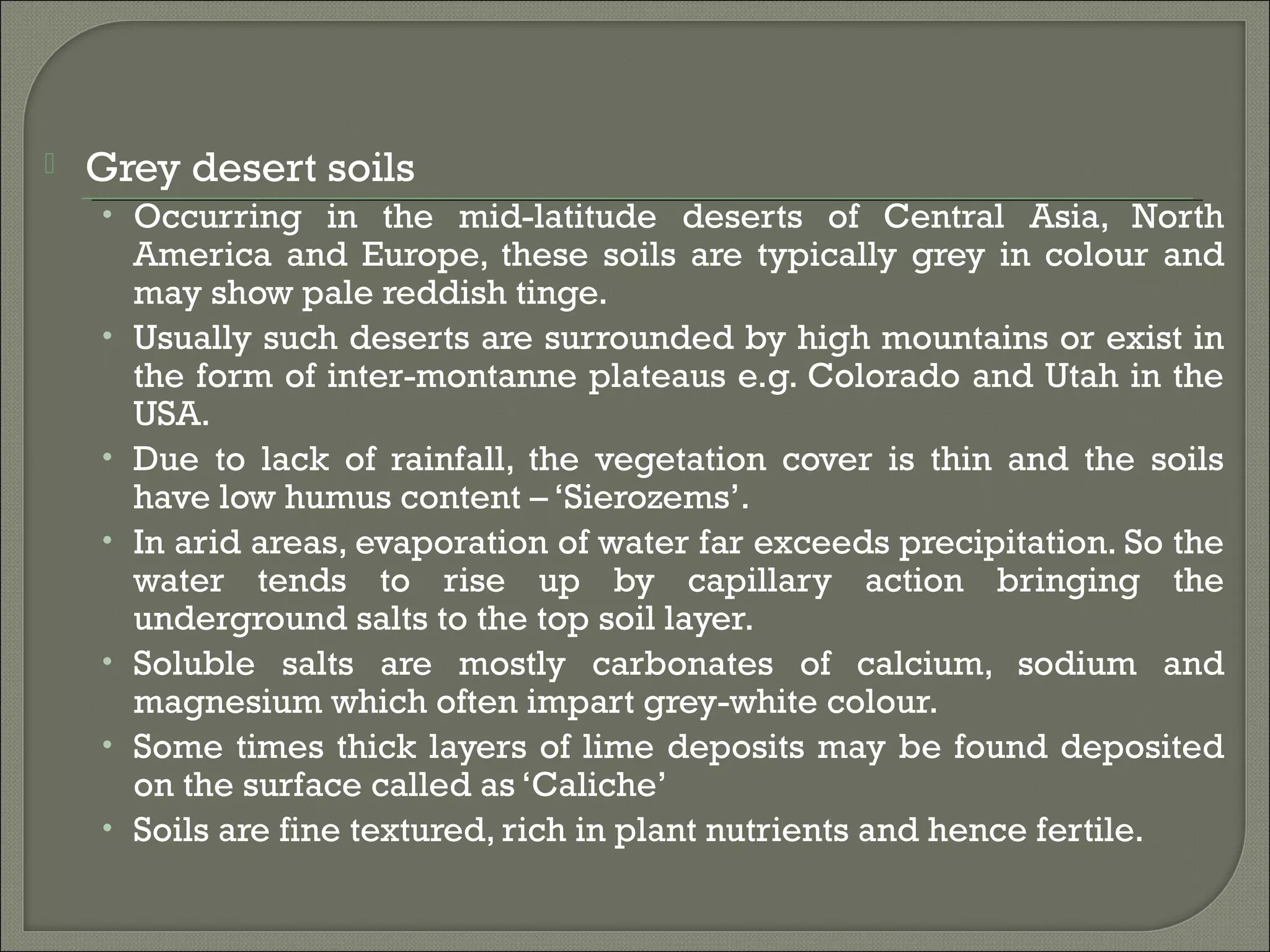 Soil types-1, zonal soil , azonal soil | PPT