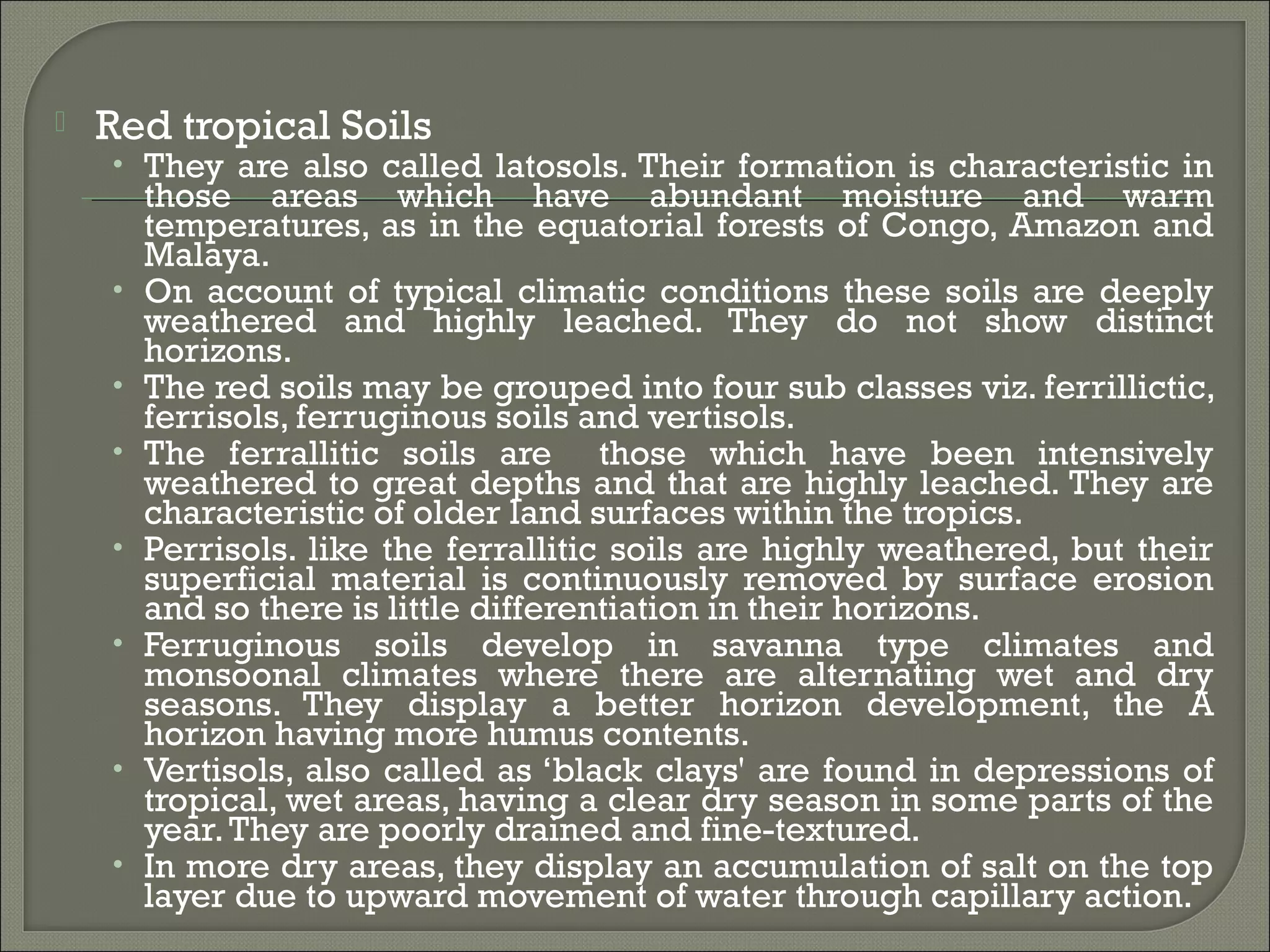 Soil types-1, zonal soil , azonal soil | PPT