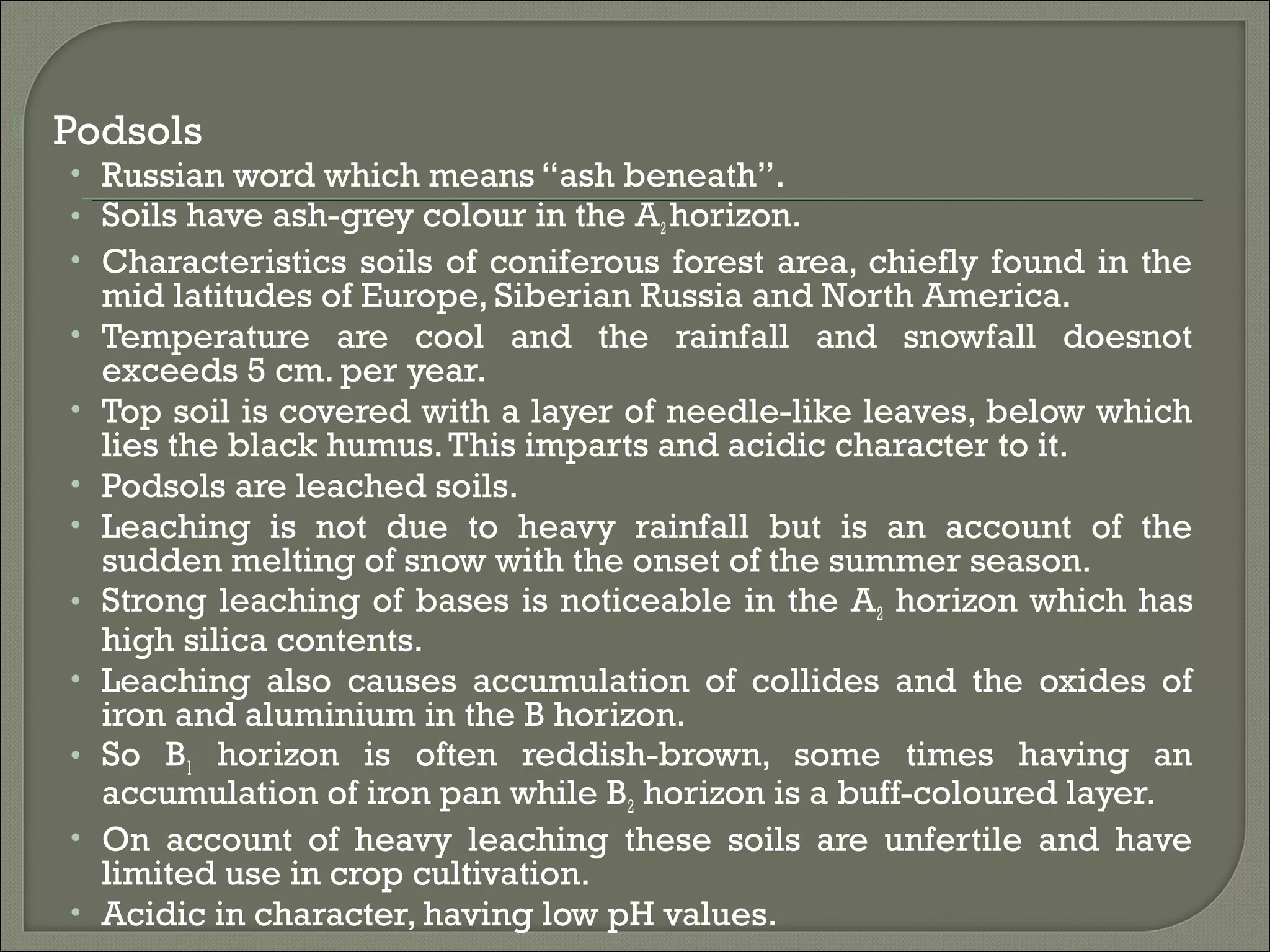 Soil types-1, zonal soil , azonal soil | PPT