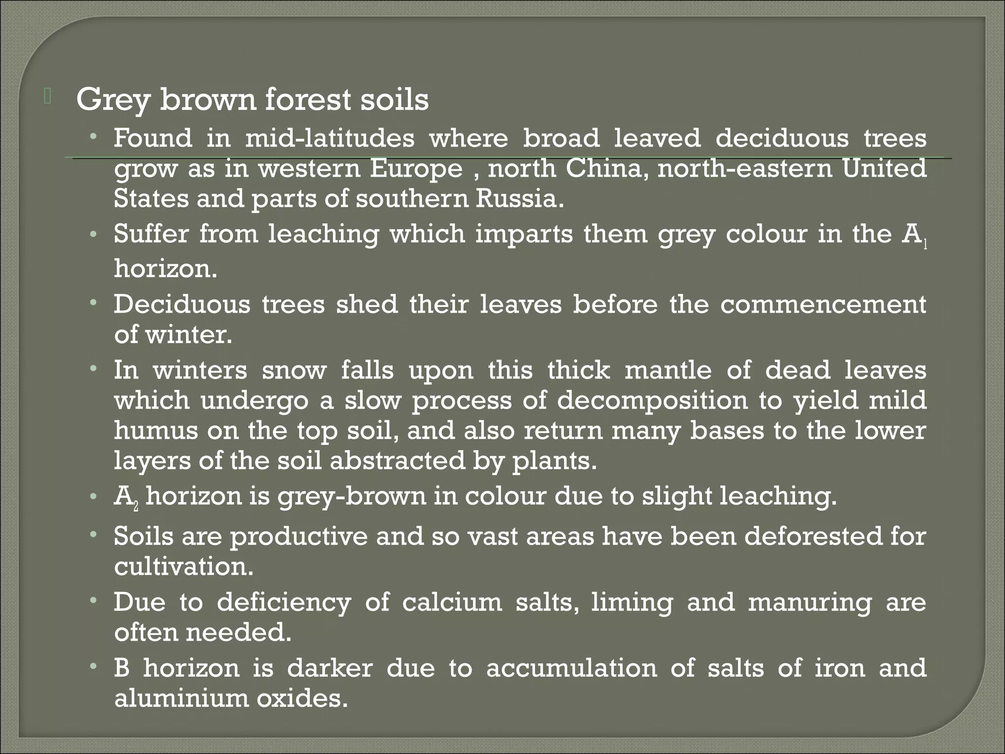 Soil types-1, zonal soil , azonal soil | PPT