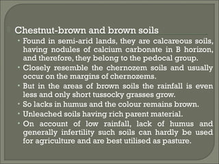 Soil types-1, zonal soil , azonal soil | PPT