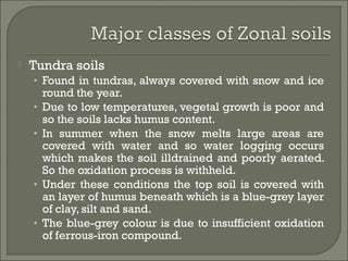 Soil types-1, zonal soil , azonal soil | PPT