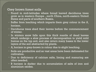 Soil types-1, zonal soil , azonal soil | PPT