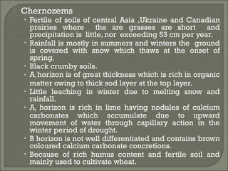Soil types-1, zonal soil , azonal soil | PPT
