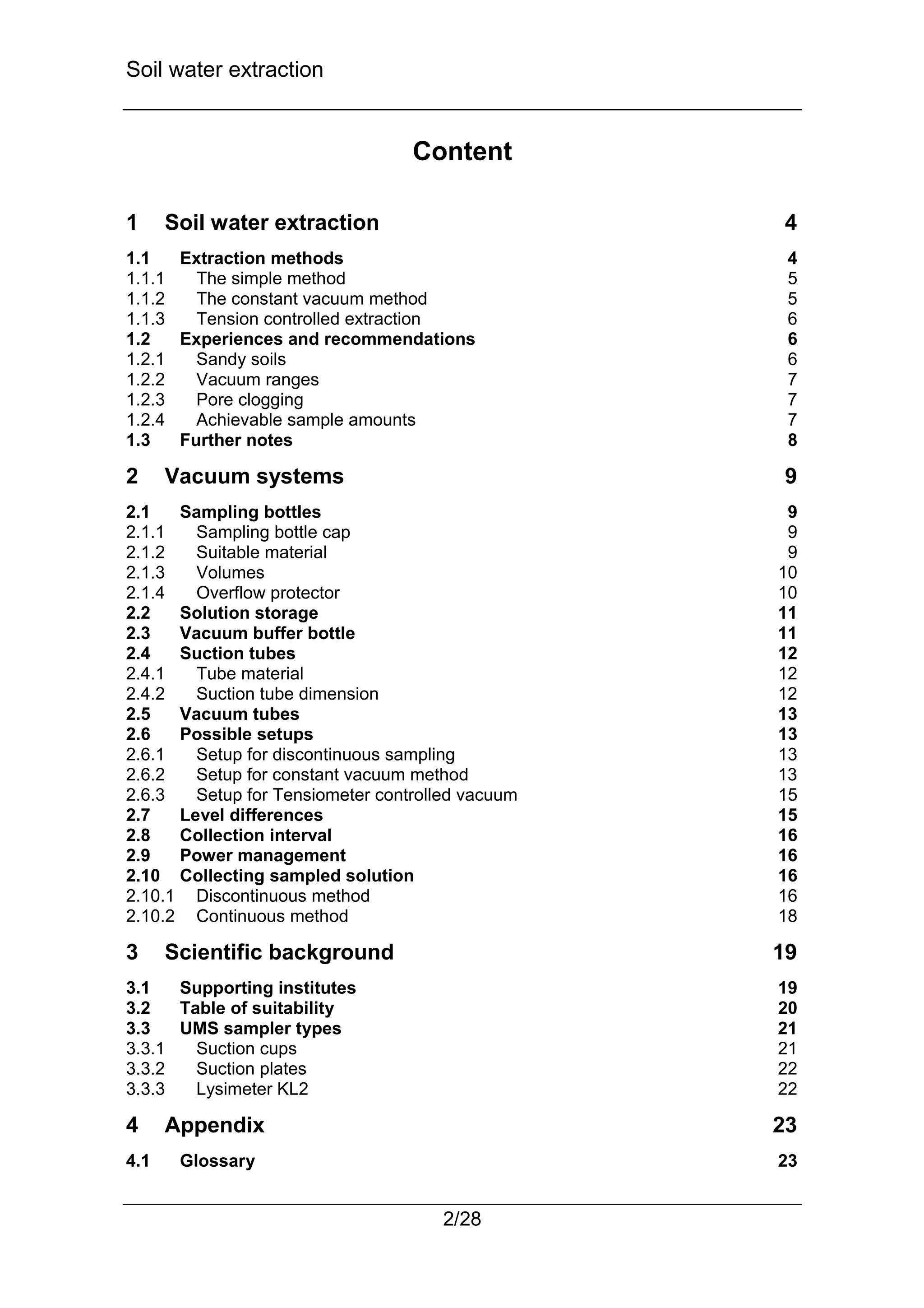 Soil water-extraction-methods | PDF