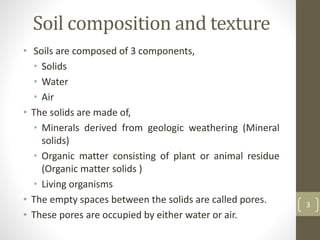 Soil water relationship | PPTX