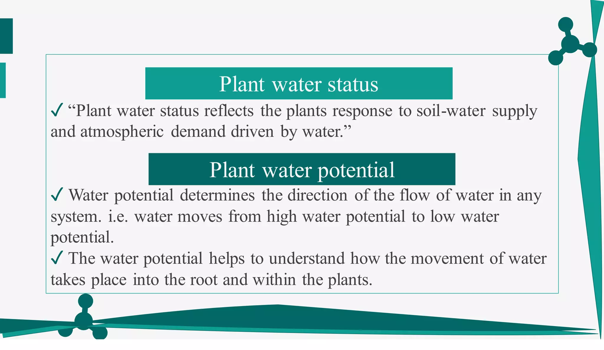 Soil Water System Organized Pdf