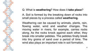 Erosion of soil by natural forces and human activities | PPTX