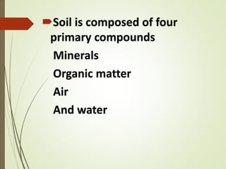 Soil Air Composition and Soil Aeration | PPTX