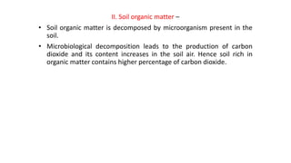 Soil air | PPTX