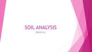 SOIL ANALYSIS for all types of soils levels | PPT