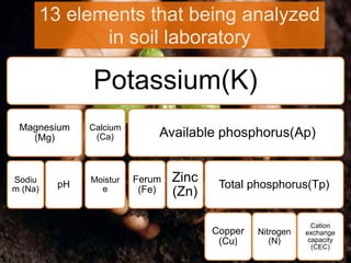 Soil analysis | PPTX