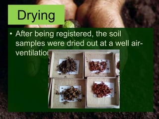 Soil analysis | PPTX