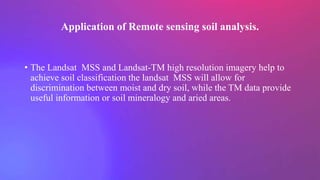 Soil analysis | PPTX