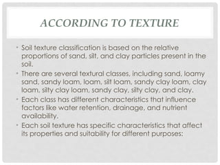 SOIL AND ITS CLASSIFICATION: Construction.pptx
