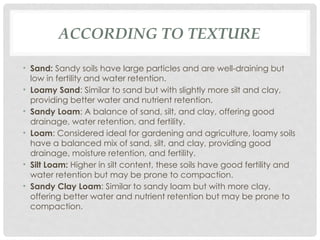 SOIL AND ITS CLASSIFICATION: Construction.pptx