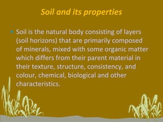 Soil and its properties by Priyanka Naik.pdf
