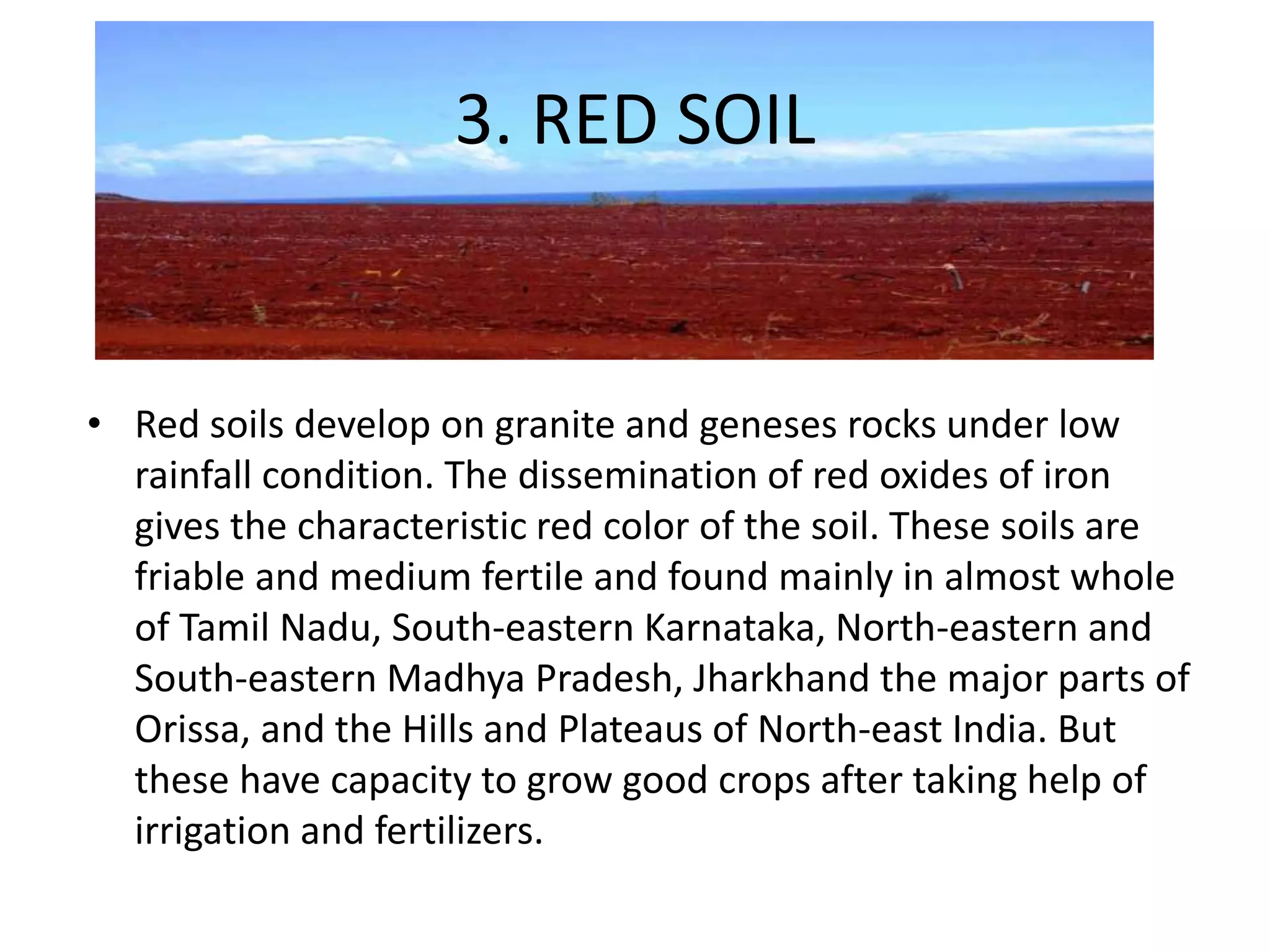 Soil and it’s types in india | PPTX