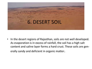 Soil and it’s types in india | PPTX