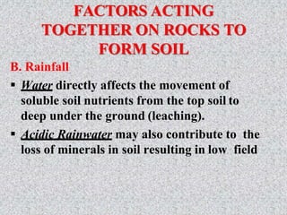 Soil and mineral resources | PPTX