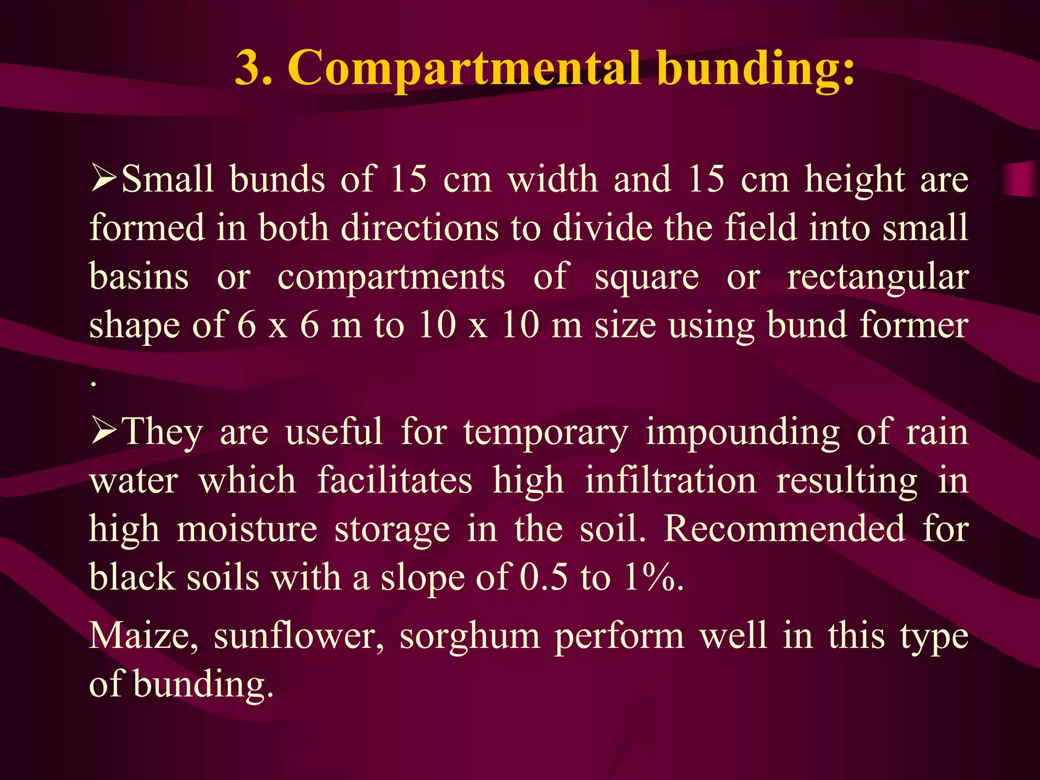 Soil and moisture conservation techniques | PPTX
