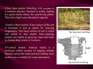 Soil and moisture conservation techniques | PPTX