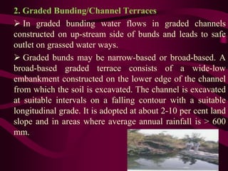 Soil and moisture conservation techniques | PPTX
