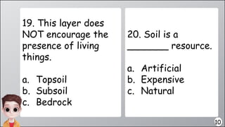 Rocks and Soils Quiz | PDF
