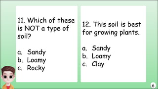 Rocks and Soils Quiz | PPT