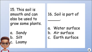 Rocks and Soils Quiz | PPT