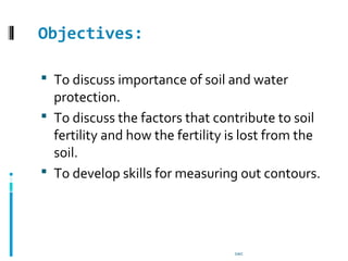 Soil and water conservation | PPT