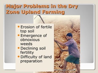 Soil and water conservation for Dry Zone of Sri Lanka | PPT
